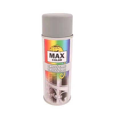 Sprej zinkový tmavý 400ml MAX Color | Kondor s.r.o.